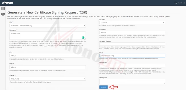 How to install Sectigo SSL on cPanel